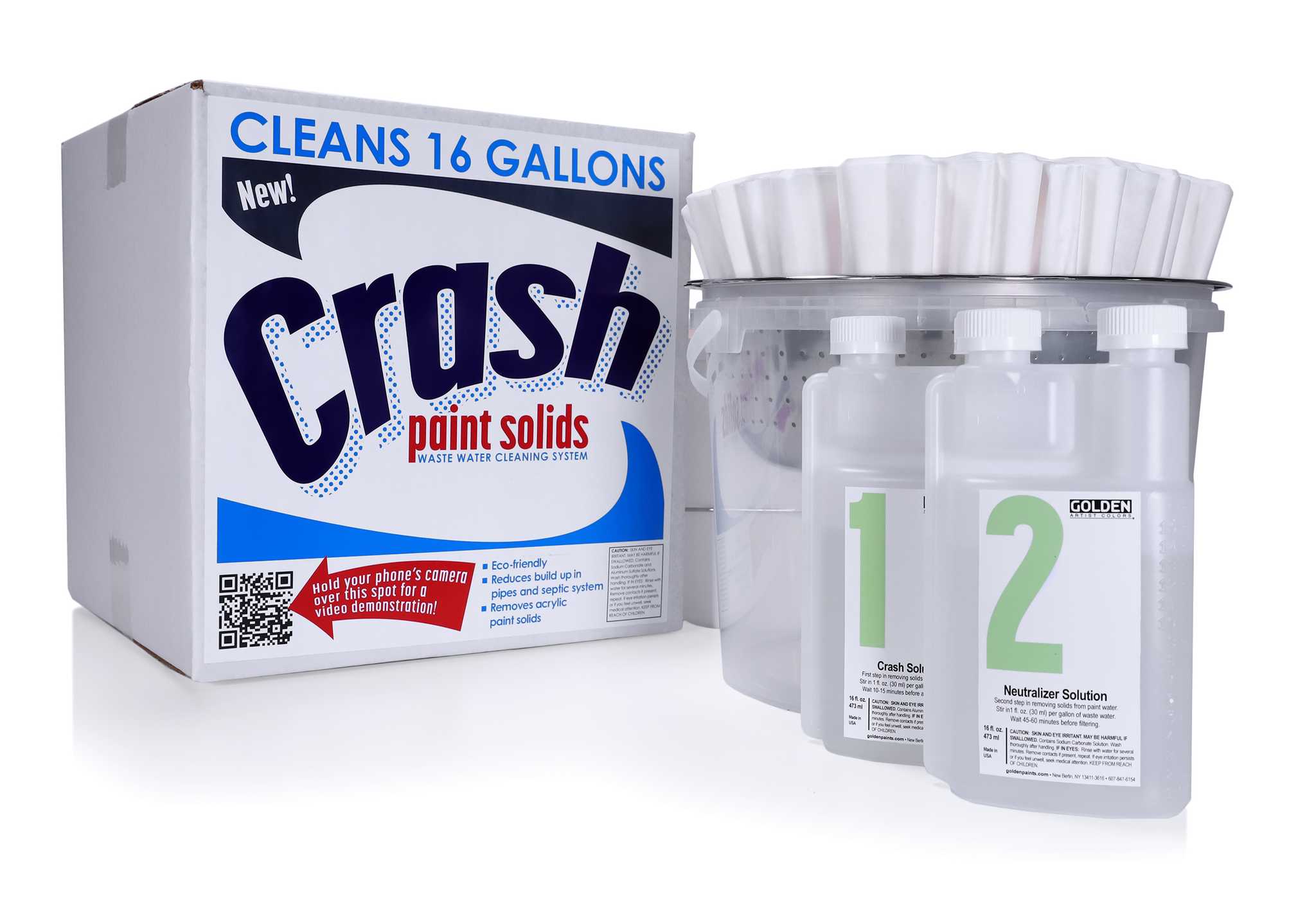 GOLDEN Develops Easy-to-Use Kit for Artists to Remove Paint Solids from ...