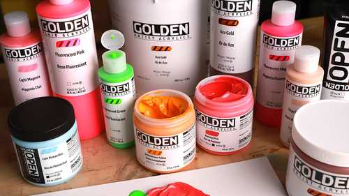 GOLDEN Introduces New Colors to Heavy Body, Fluid, and OPEN Slow-Drying ...